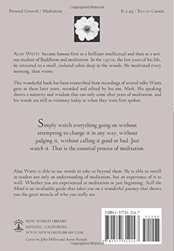 Still the Mind: An Introduction to Meditation – Alan Watts Electronic University